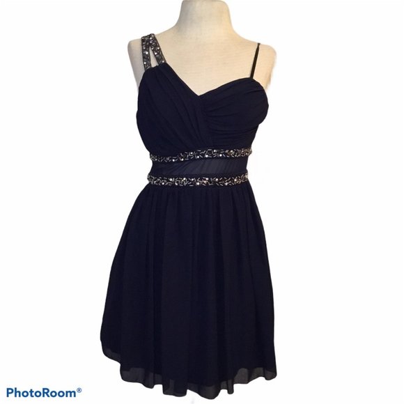 Jodi Kristopher | Dresses | Prom Formal Cocktail Banquet Mini Halter ...